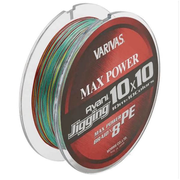 Varivas Avani Jigging Max Power 10X10 X8 Braid Fishing Line 300M - Addict Tackle